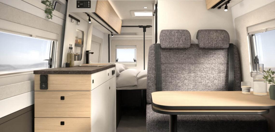 Nowy kamper Citroën Bürstner 2026 Papillon PC 6.0 – pełna łazienka z ...