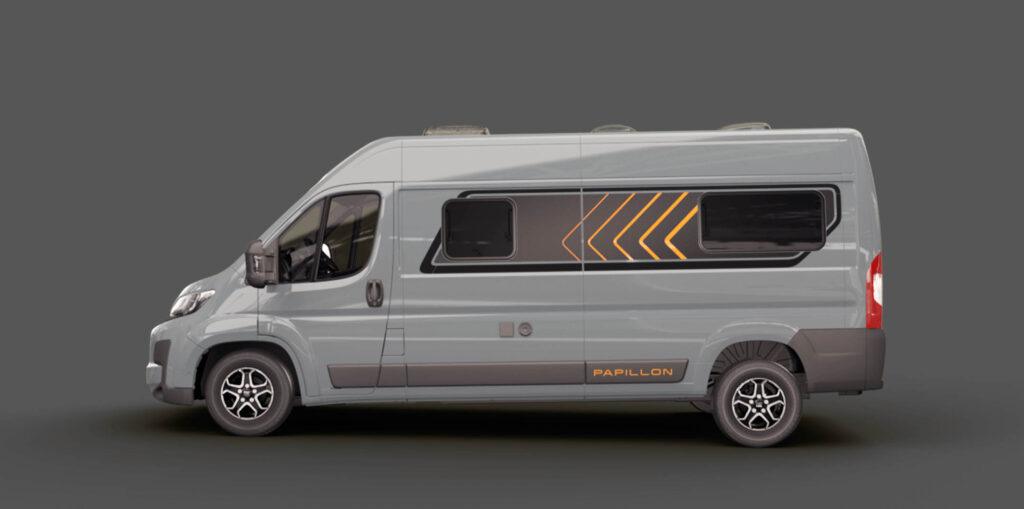 Nowy kamper Citroën Bürstner 2026 Papillon PC 6.0 – pełna łazienka z ...